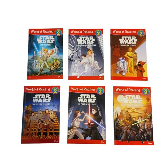 Disney and Lucas Film Press | Other | Star Wars World Of Reading Level ...